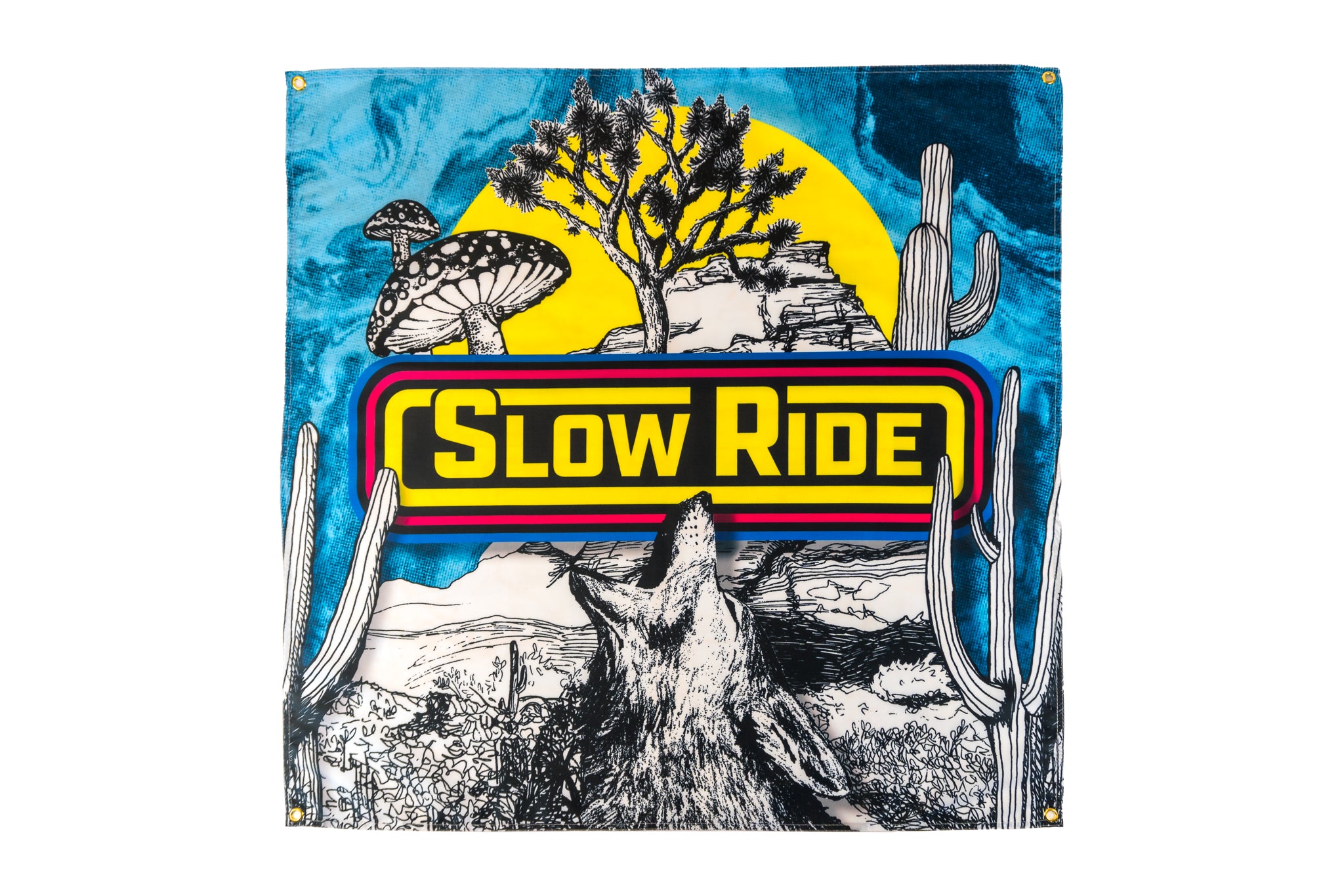 Desert Landscape Banner Slow Ride desert-landscape-banner-slow-ride